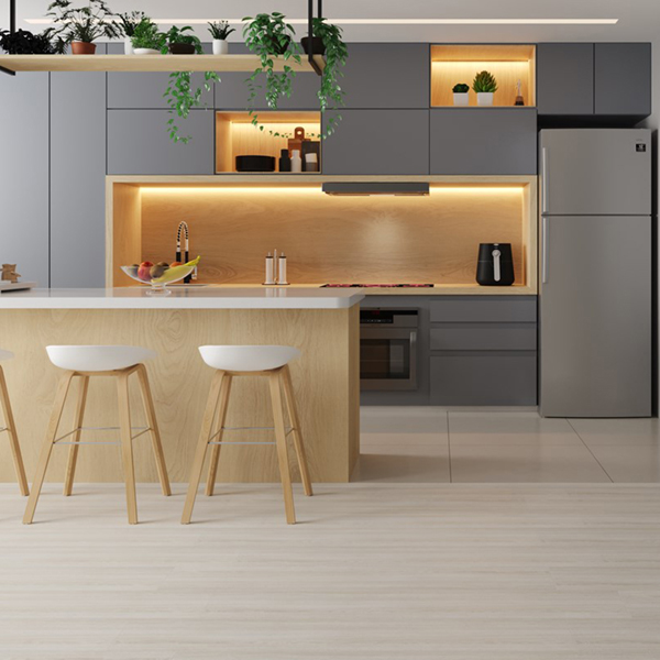 MDF CINZA SUPREMO MATT 2F EUCATEX - Casa das Marcenarias
